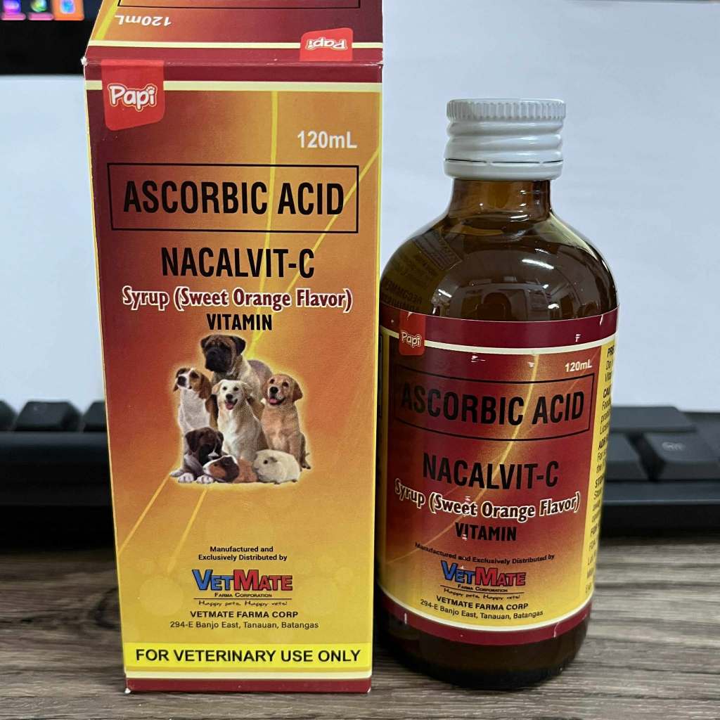 Nacalvit-C Ascorbic Acid for Pets 120ml | Shopee Philippines