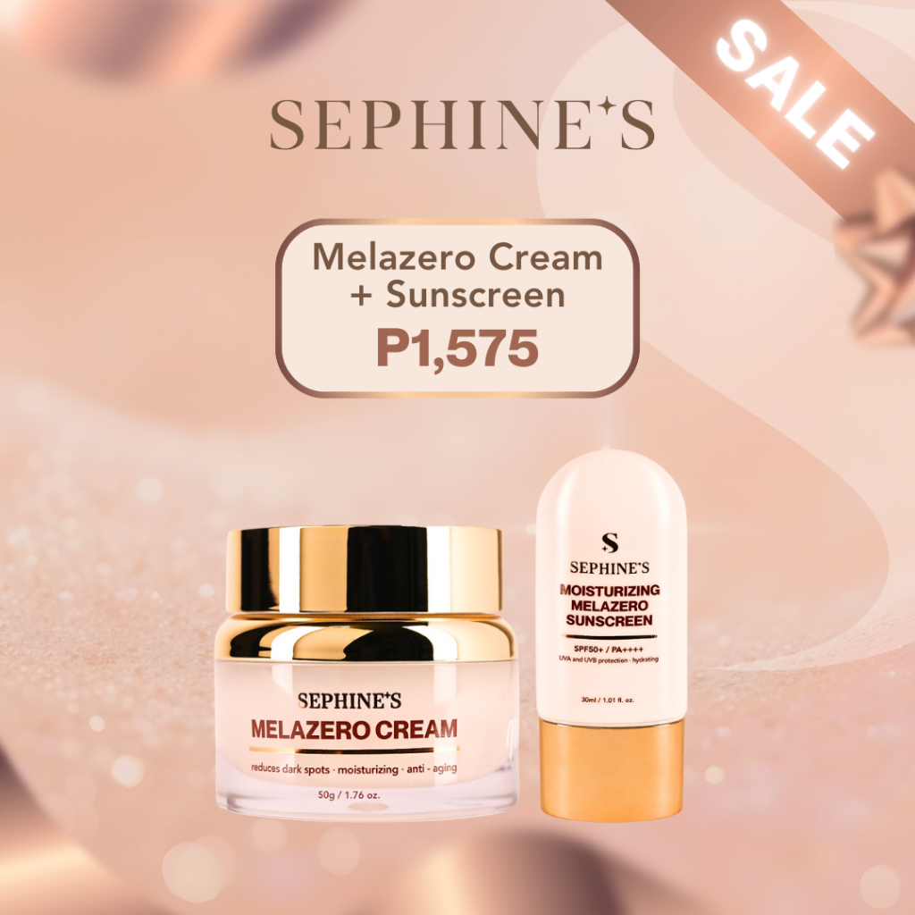 Sephines Gift Sets (Melazero Cream+Melazero Sunscreen) | Shopee Philippines