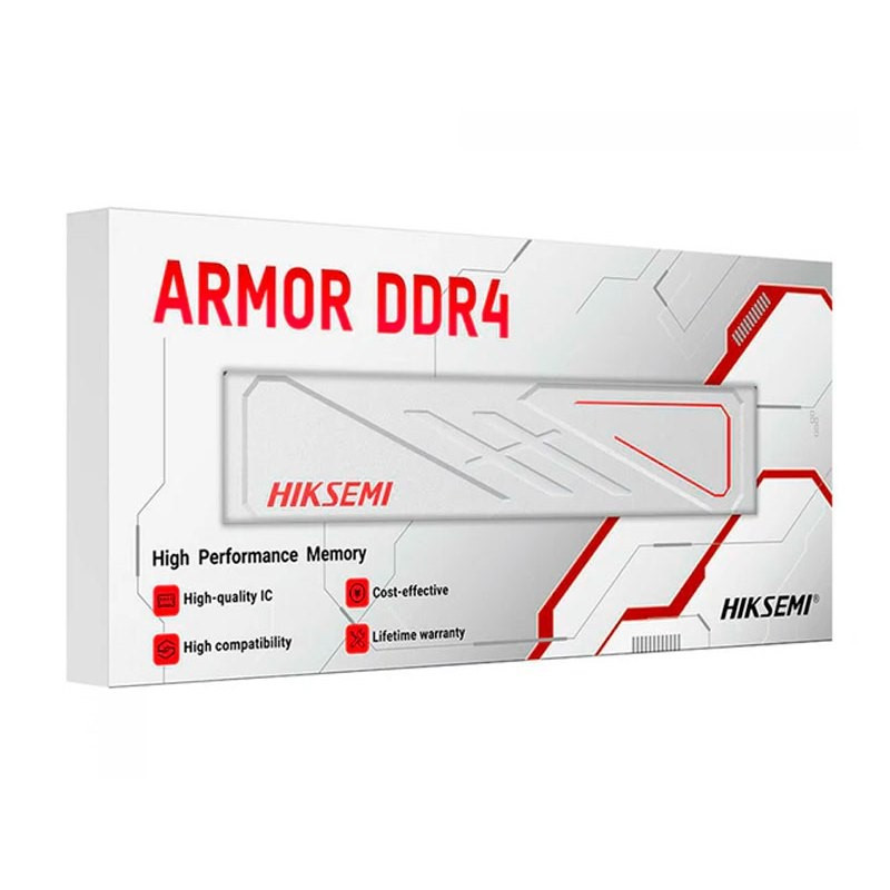 Memory Ddr4 16GB/8GB 3200mhz (White and BLACK) Hiksemi Armor Gamer Pc ...