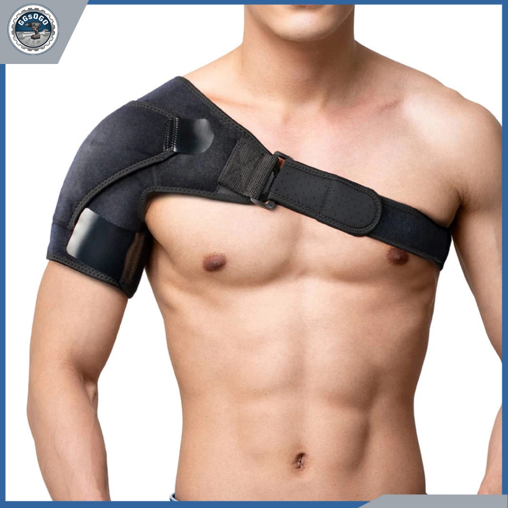 Adjustable Shoulder Support Brace Wrap Left/Right Shoulder Joint Pain ...