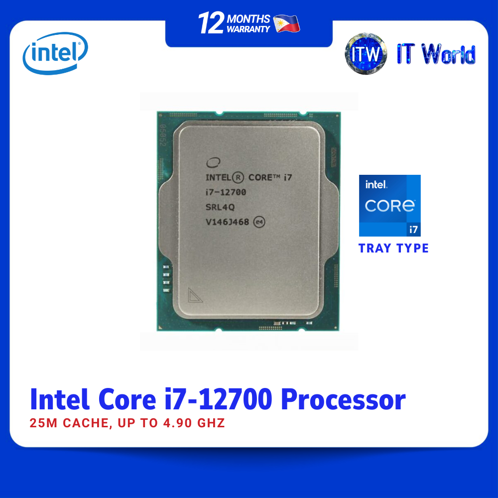 Intel - Core i7-12700 - Desktop Processor - 12 Cores 20 Threads up to 4 ...
