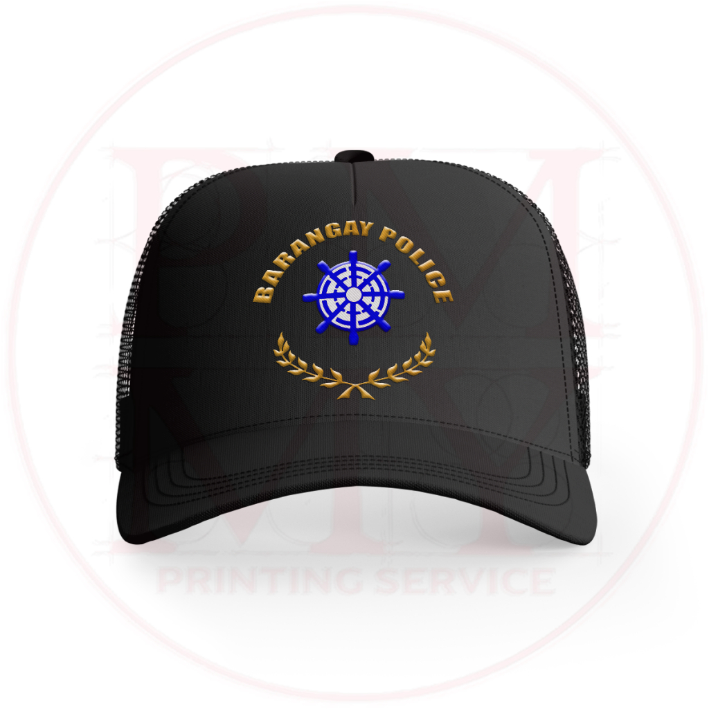 Barangay Police V2 Trucker Mesh Cap | Shopee Philippines