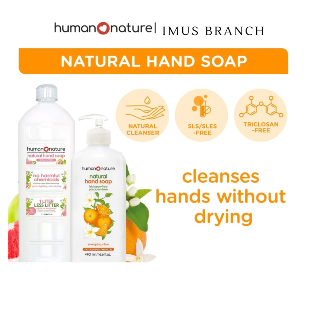 Human Nature Natural Hand Soap 50ml | Shopee Philippines