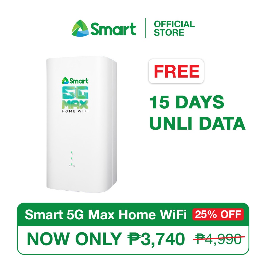 Smart 5G Max Home WiFi | Shopee Philippines
