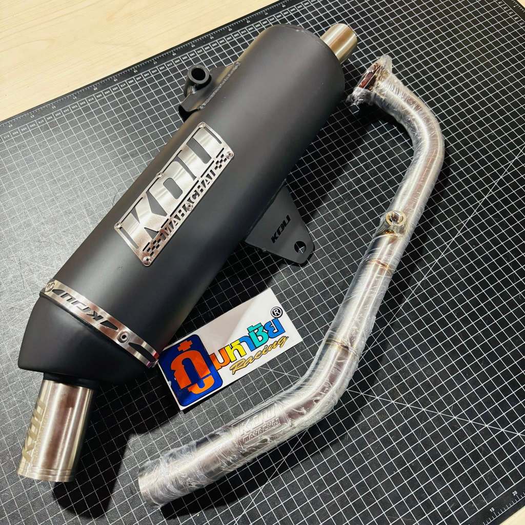 KOU MAHACHAI POWER PIPE V.1 FOR NMAX/AEROX V2 TUBE TYPE (62) BLACK ...