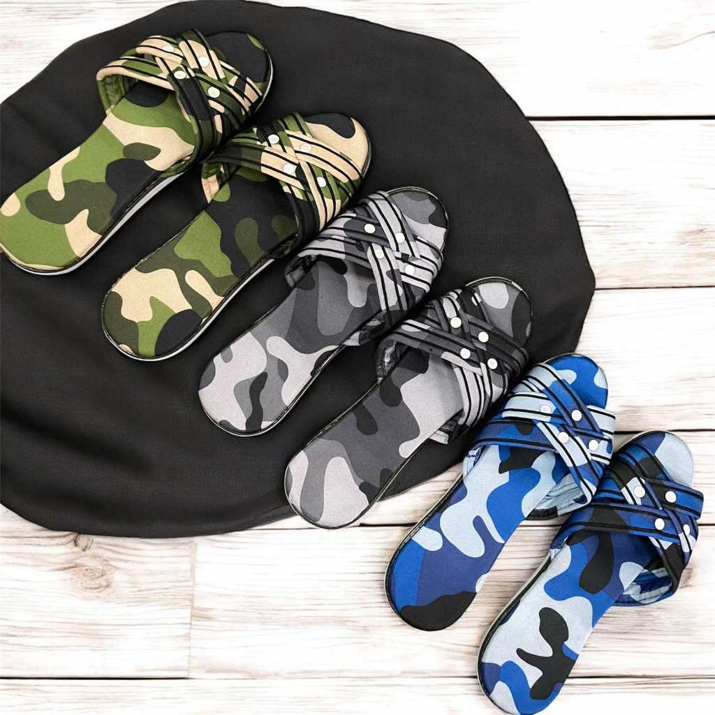Camouflage Alpombra Blacksol Indoor/Outdoor Slippers | Shopee Philippines