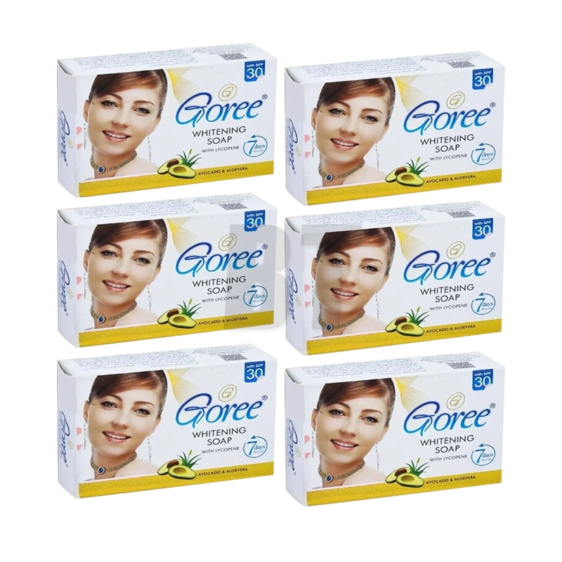 【set of 6】Gore Whitening Soap (with lycopene) Avocado Soap, suitable ...