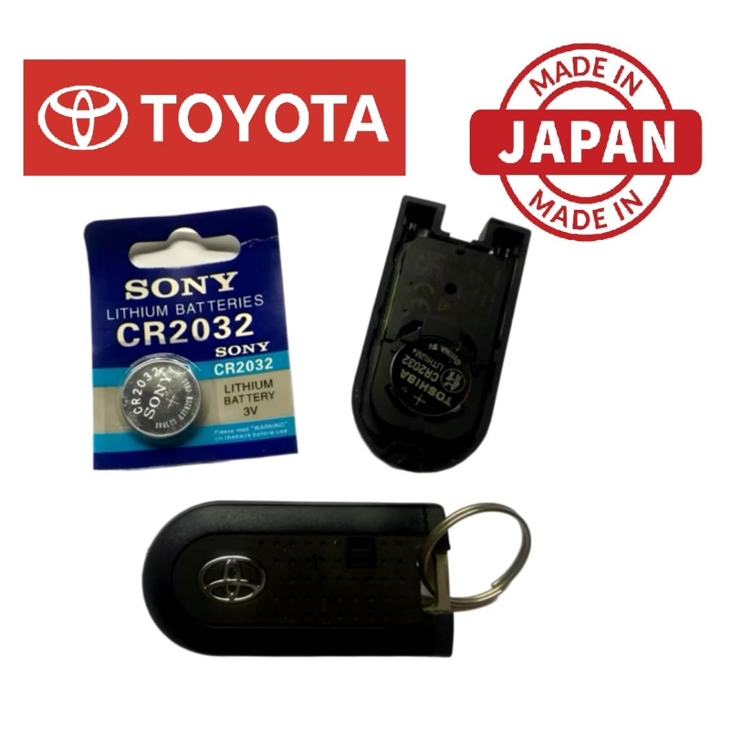 battery key for toyota wigo/fortuner/avanza, rush, raize CR2032 ...