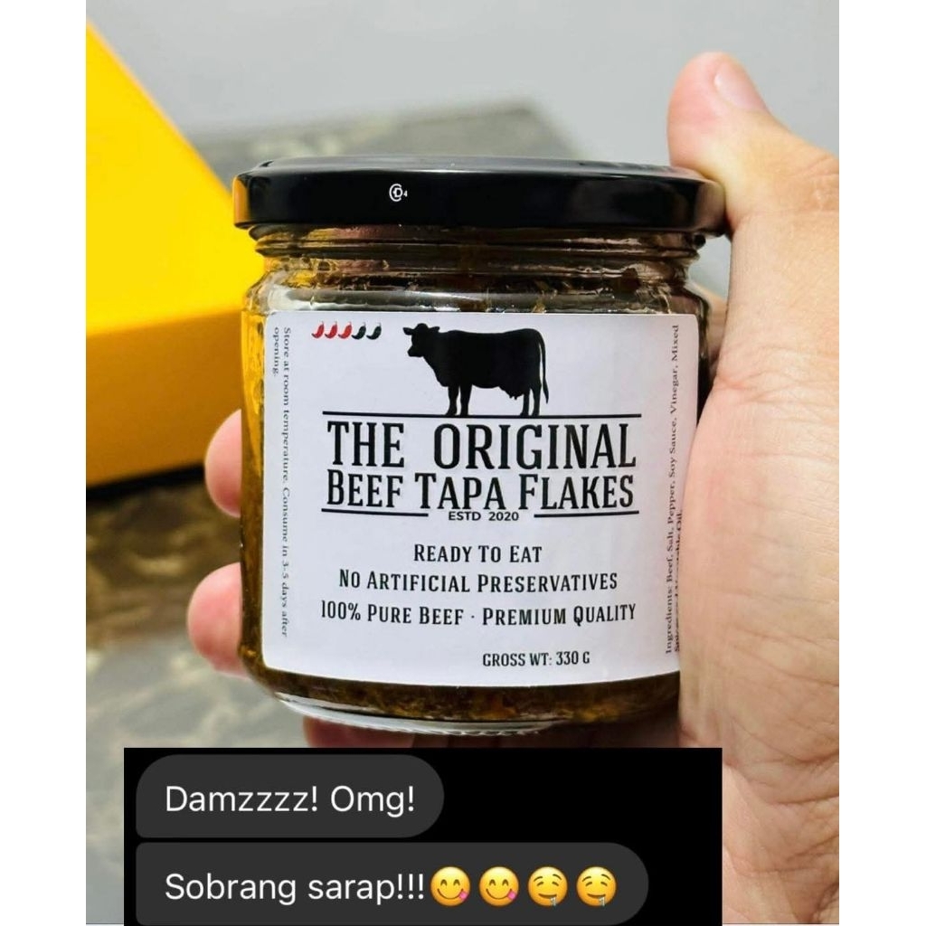 The Original Beef Tapa Flakes 330g | Shopee Philippines