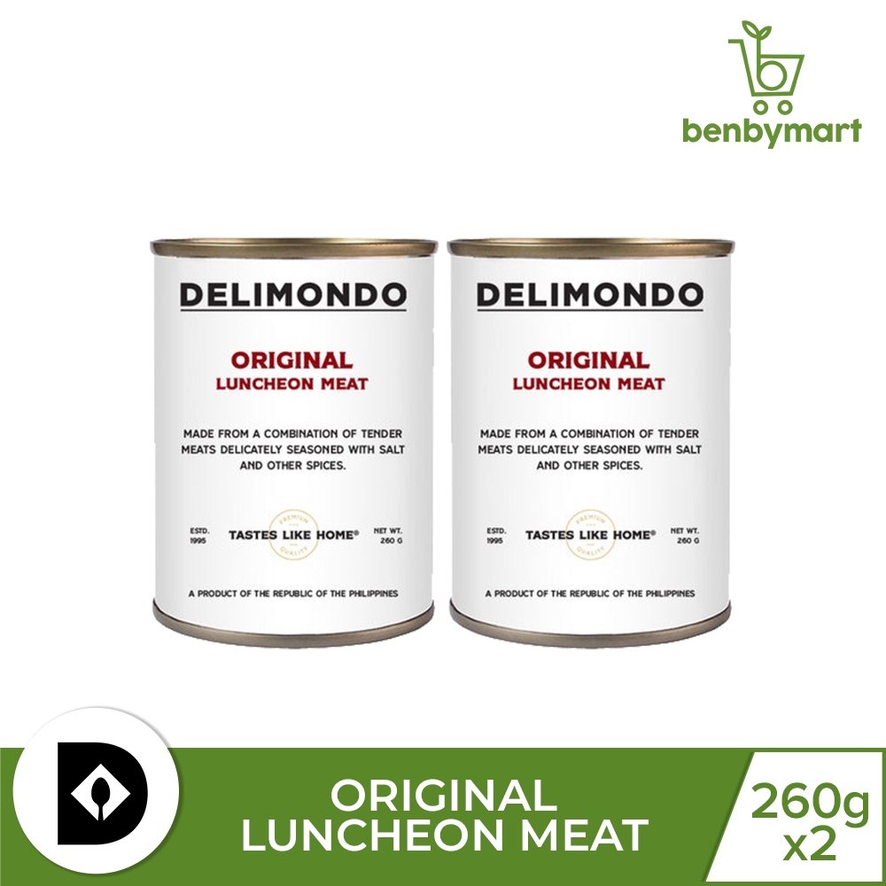 Delimondo Original Luncheon Meat 350g (Set of 2) | Shopee Philippines