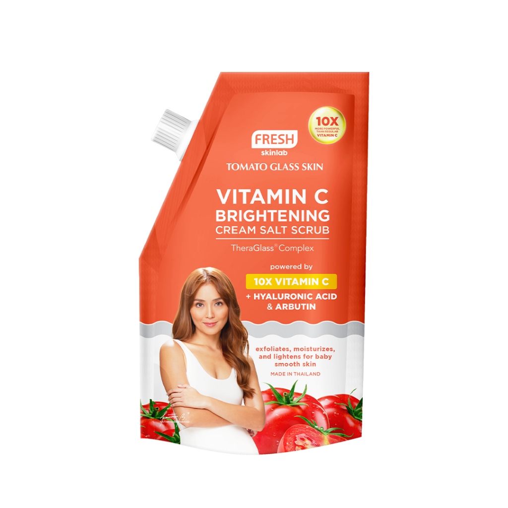 Fresh Skinlab Tomato Glass Skin Vitamin C + Arbutin Moisturizing Cream ...
