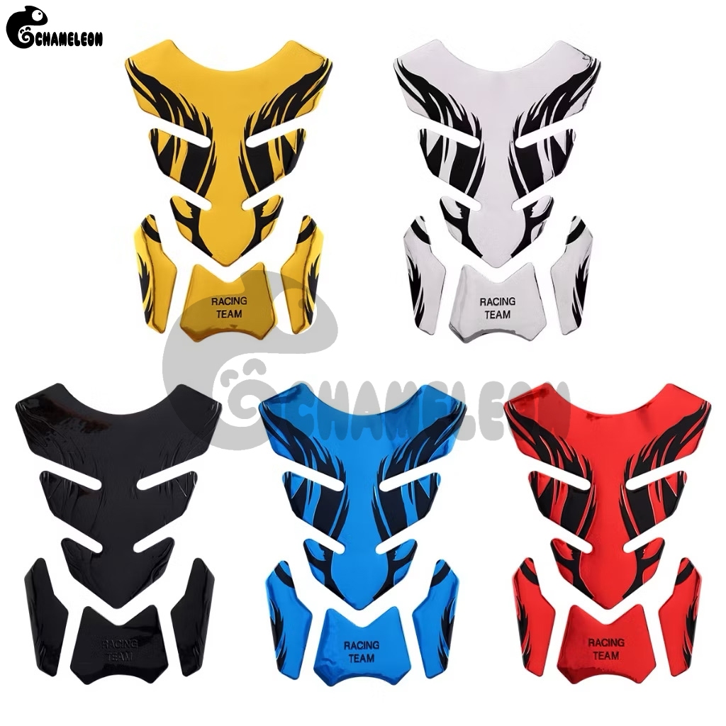 Chameleon Motorcycle Gas Tank Sticker Cover Motorcycle Pad Protector ...