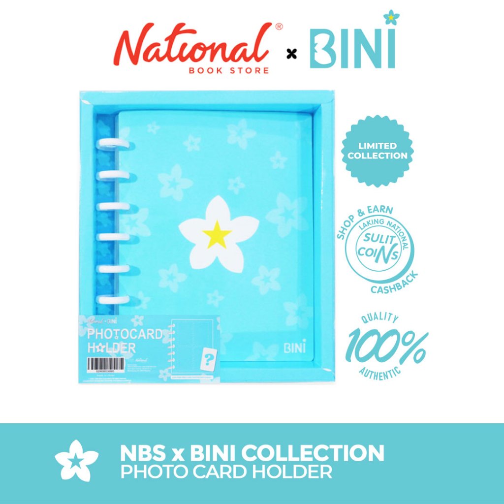 NBS x BINI Blind Photo Card Holder with Surprise 20 sheets 4 Pockets Per Page | Shopee Philippines
