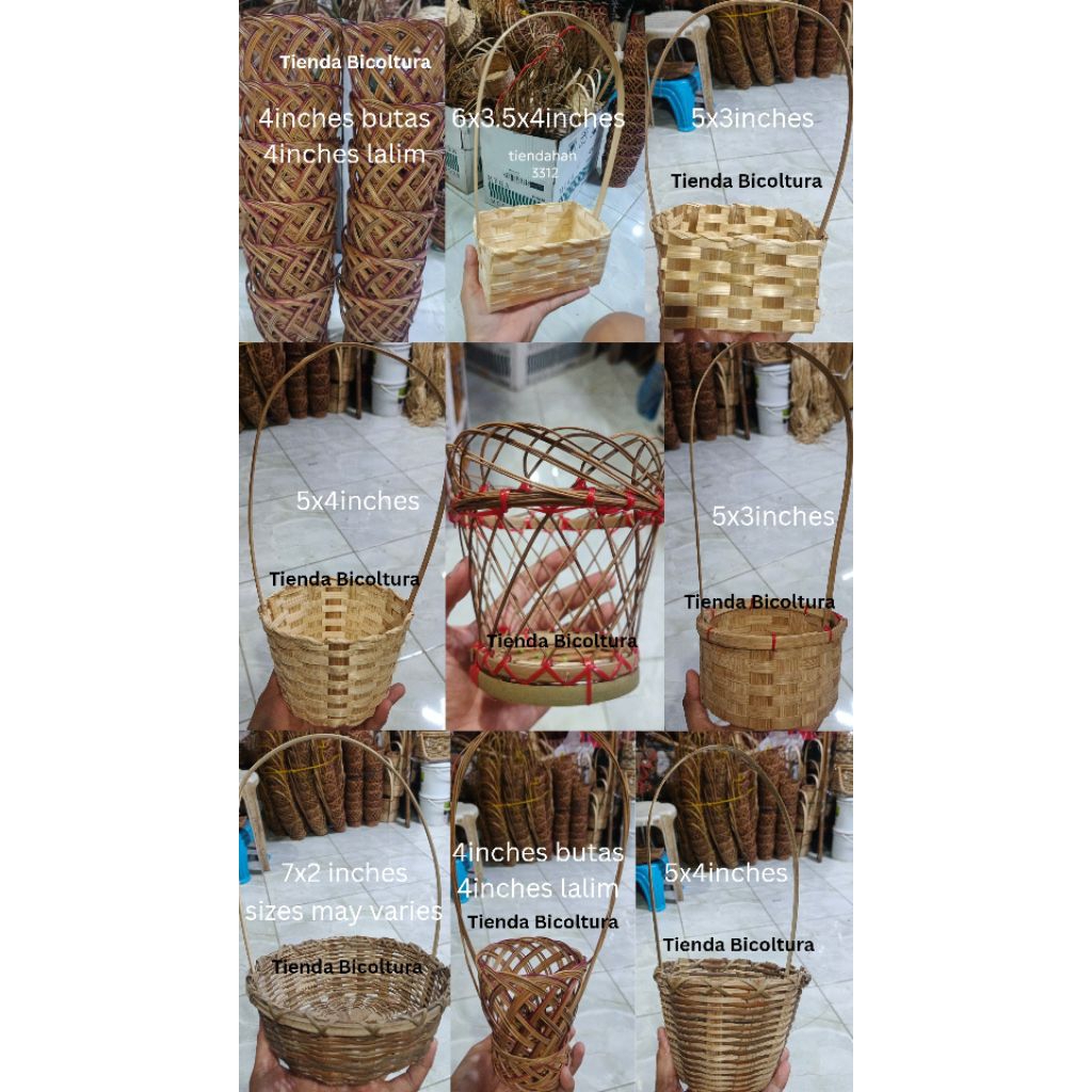 Baskets pang undas sold by 10pcs | Shopee Philippines