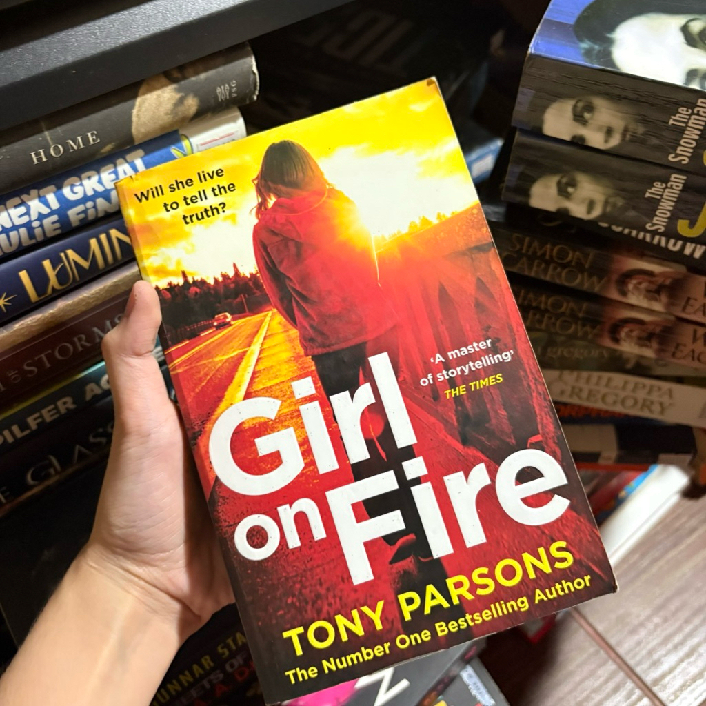 Girl on Fire by Tony Parsons | Shopee Philippines