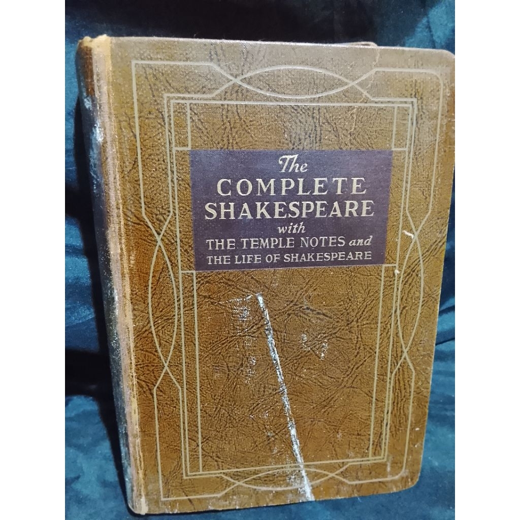 THE COMPLETE SHAKESPEARE WITH THE TEMPLE NOTES AND THE LIFE OF ...