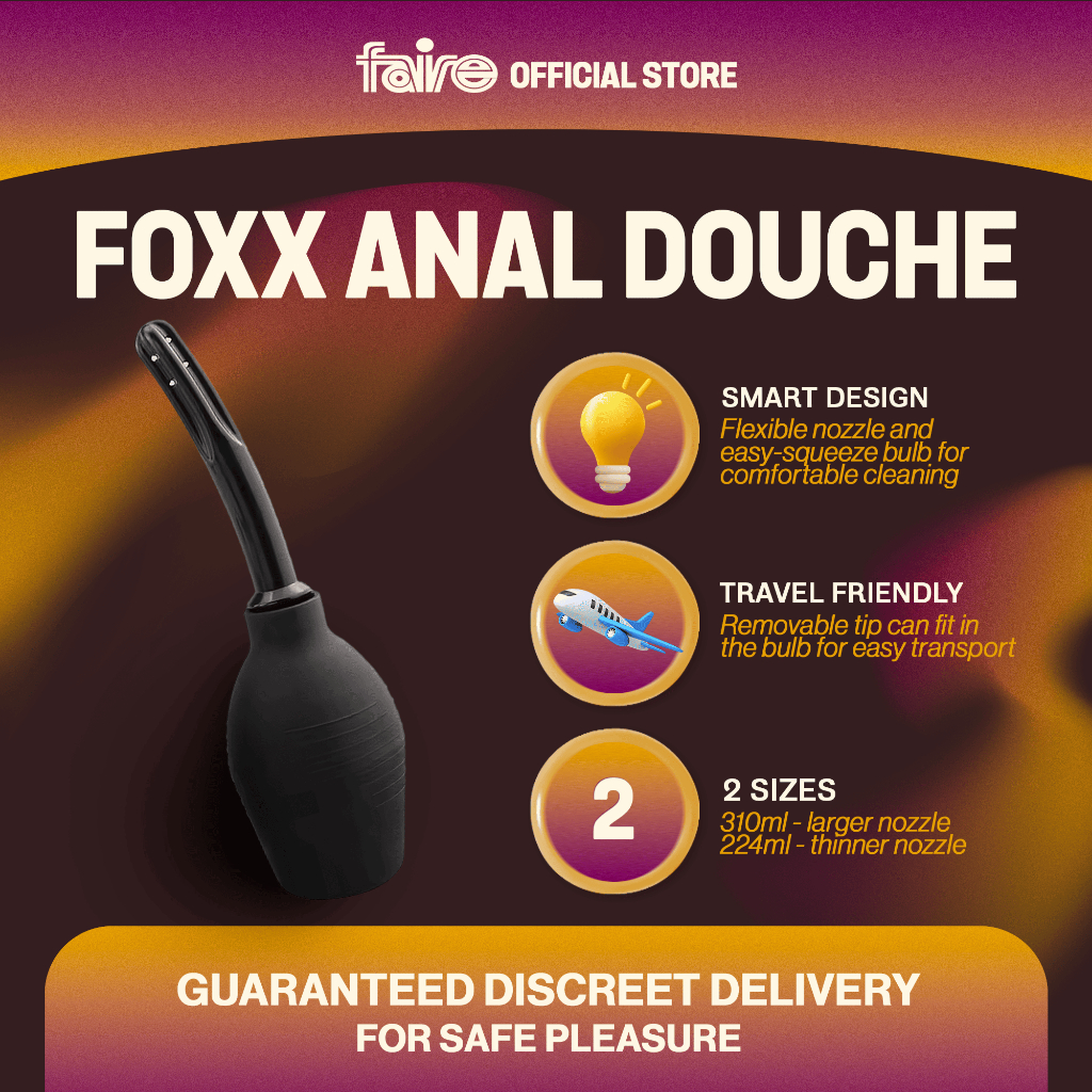FOXX Anal Douche Cleaner | Shopee Philippines