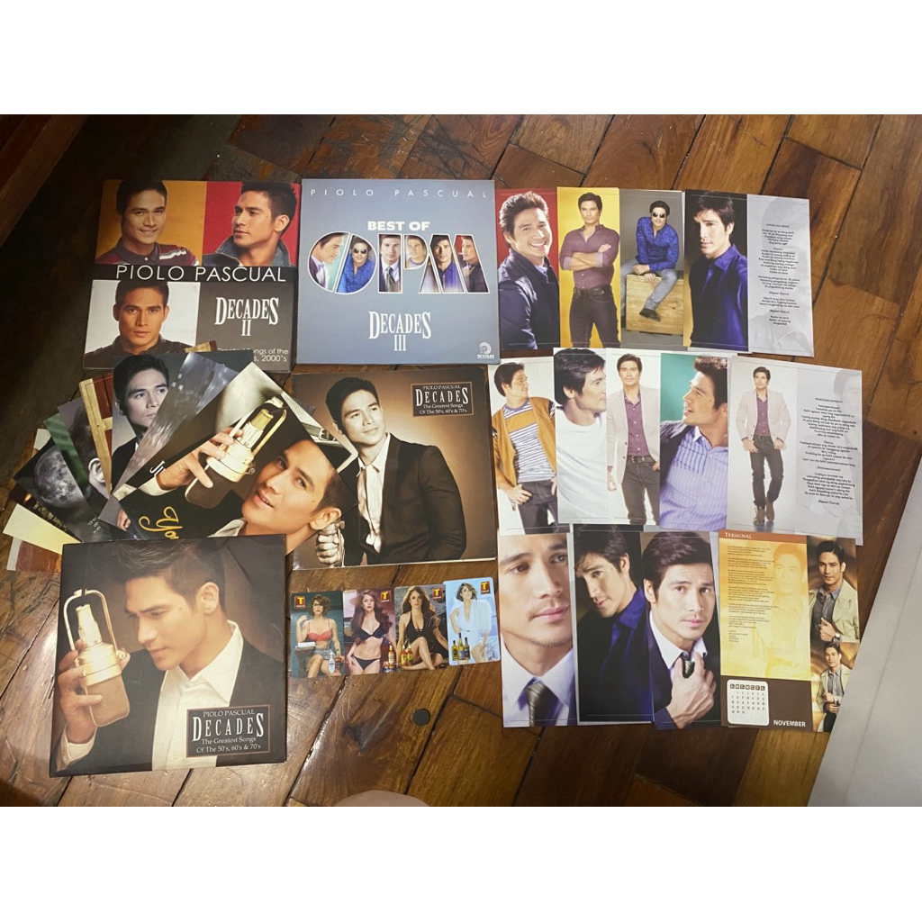 Piolo Pascual Collection Postcards Posters Magazine w/ Free Jessy ...