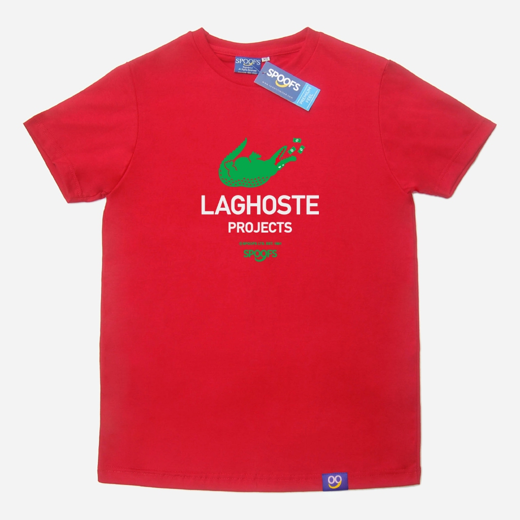 Spoofs LaGhoste Projets Samba Red For Men/Unisex | Shopee Philippines