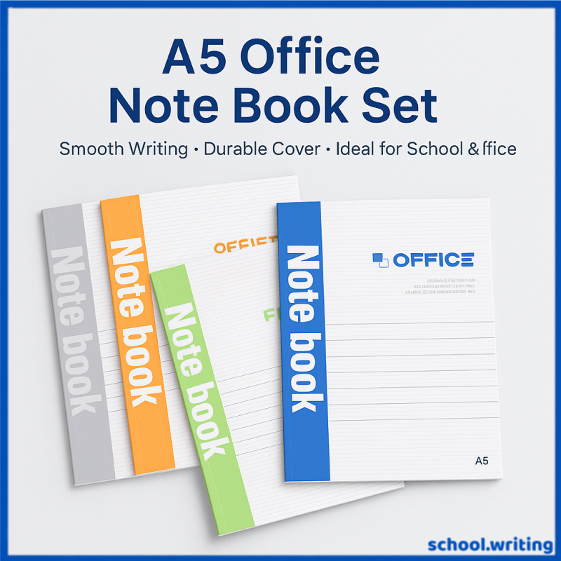 10Pcs A5 Lined Softcover Notebook 50 Sheets Writing Journal Notepad For ...