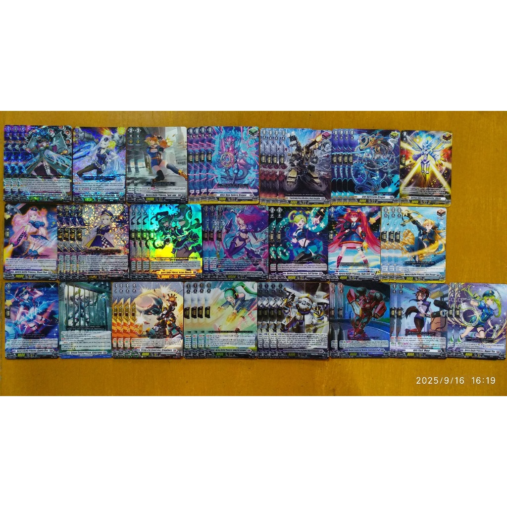 CFV Aurora Battle Princess Seraph Purelight Deck Brandt Gate Cardfight ...