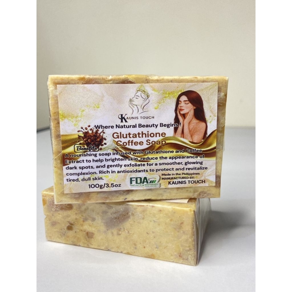 Kaunis Touch Gluta coffee soap 100g | Shopee Philippines
