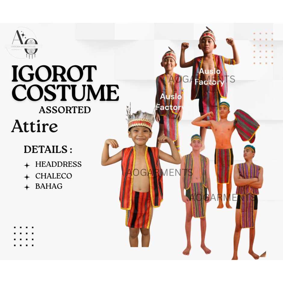 AOGARMENTS 2025 -Traditional Igorot Boy Outfit – Assorted Styles for ...