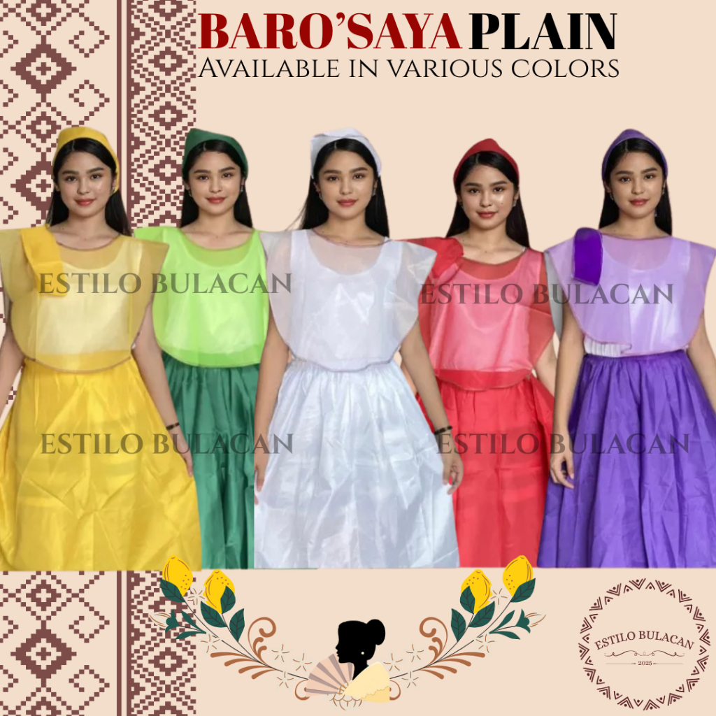Estilo Bulacan2025 Baro't Saya (KASUOTANG FILIPINO/ Traditonal Costume ...
