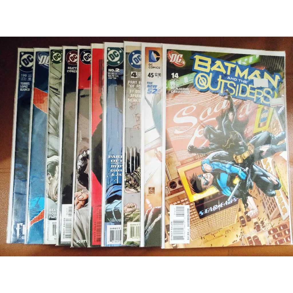 𝗕𝗔𝗧𝗠𝗔𝗡 𝗔𝗡𝗗 𝗧𝗛𝗘 𝗢𝗨𝗧𝗦𝗜𝗗𝗘𝗥𝗦, 𝗘𝗧𝗘𝗥𝗡𝗔𝗟, 𝗚𝗖𝗣𝗗, 𝗚𝗢𝗥𝗗𝗢𝗡 𝗢𝗙 𝗚𝗢𝗧𝗛𝗔𝗠 DC 【Comics 55 ...