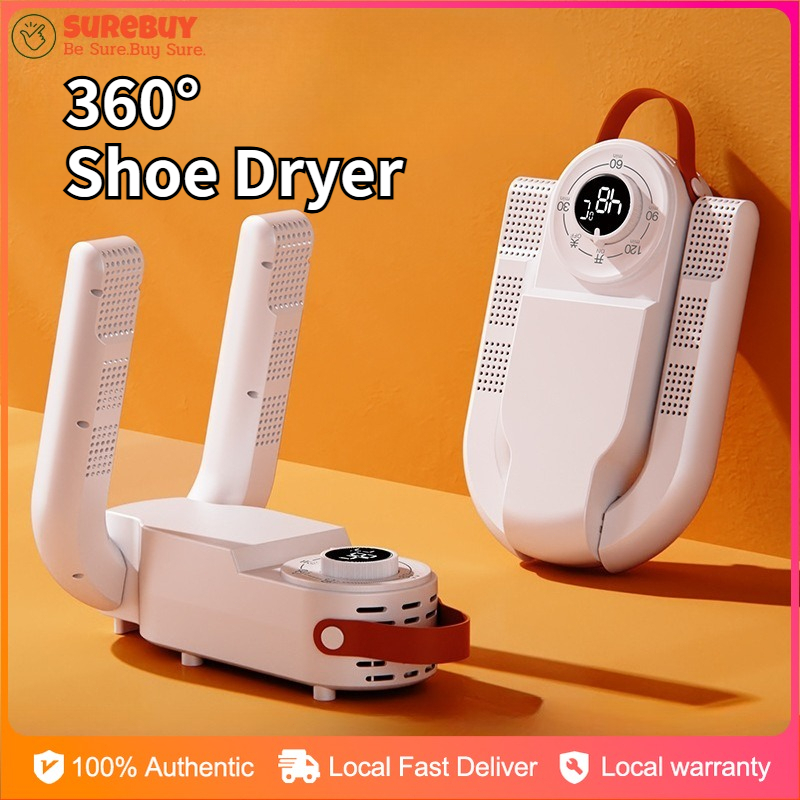 Foldable UV Shoe Dryer 360° Sterilization Fast Drying Intelligent Warm ...
