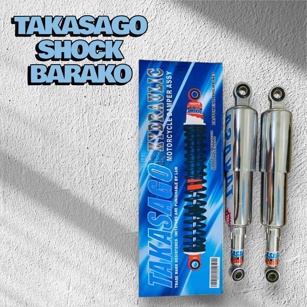 TAKASAGO REAR SHOCK PAIR FOR BARAKO CAN FIT TO TMX/WAVE/XRM/SMASH ...