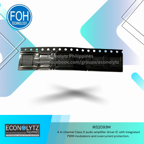 1PC ORIGINAL IRS2093M A FOUR-CHANNEL CLASS D AUDIO AMPLIFIER DRIVER IC ...
