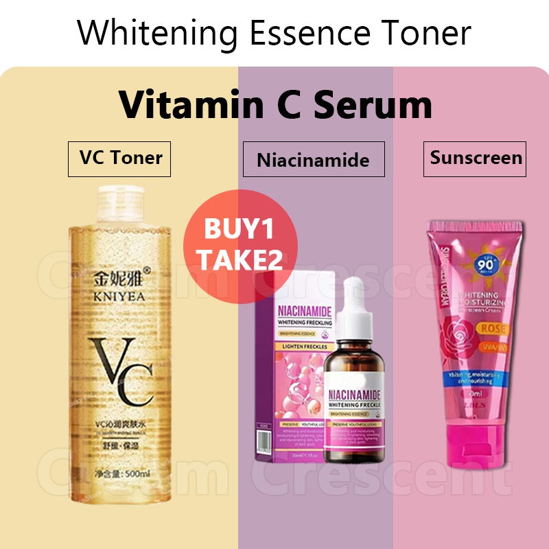 BUY2 TAKE3 KNIYEA Vitamin C Intensive Whitening Essence Toner – Fades ...