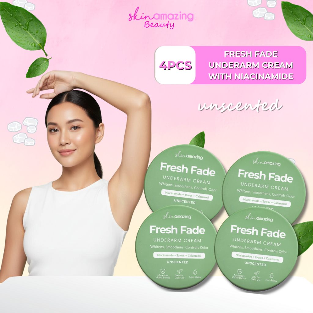 BUY 3 TAKE 1 Skin Amazing Unscented Fresh Fade Underarm Cream Tawas ...
