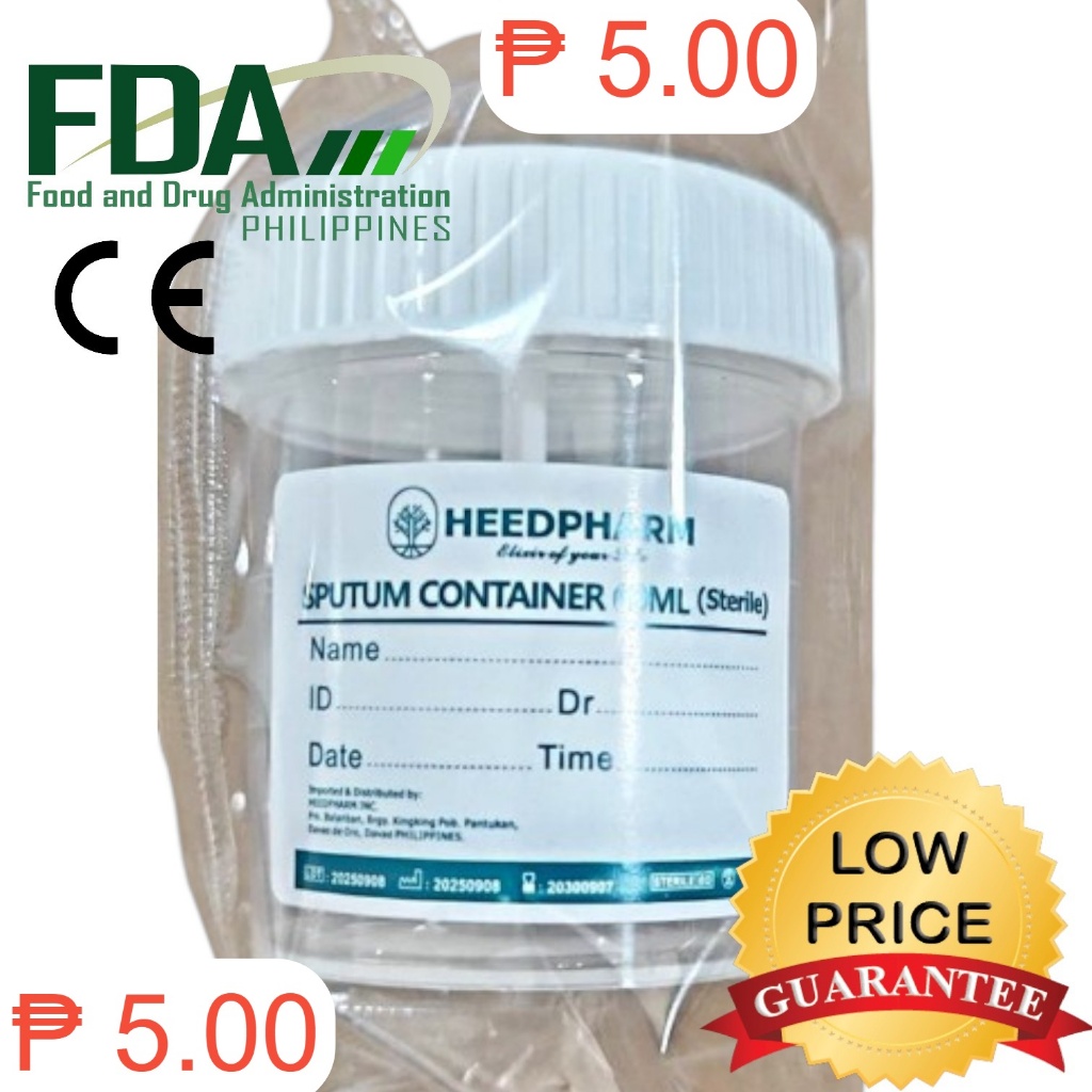 (50 Pcs) 60ml Specimen Container, Sputum Cup, Urine Cup, Stool Cup ...