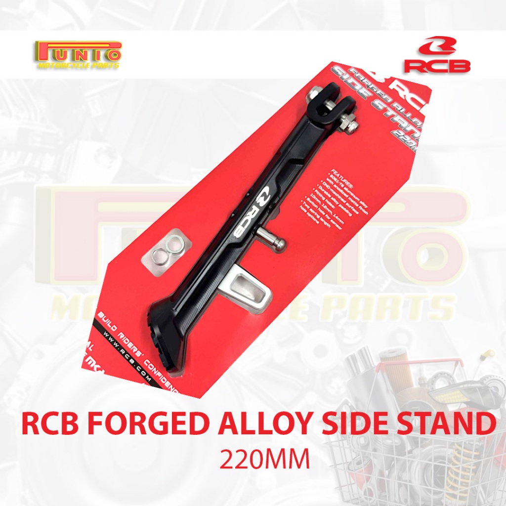 NEW! RCB Forged Alloy Side Stand 220mm UNIVERSAL | Shopee Philippines