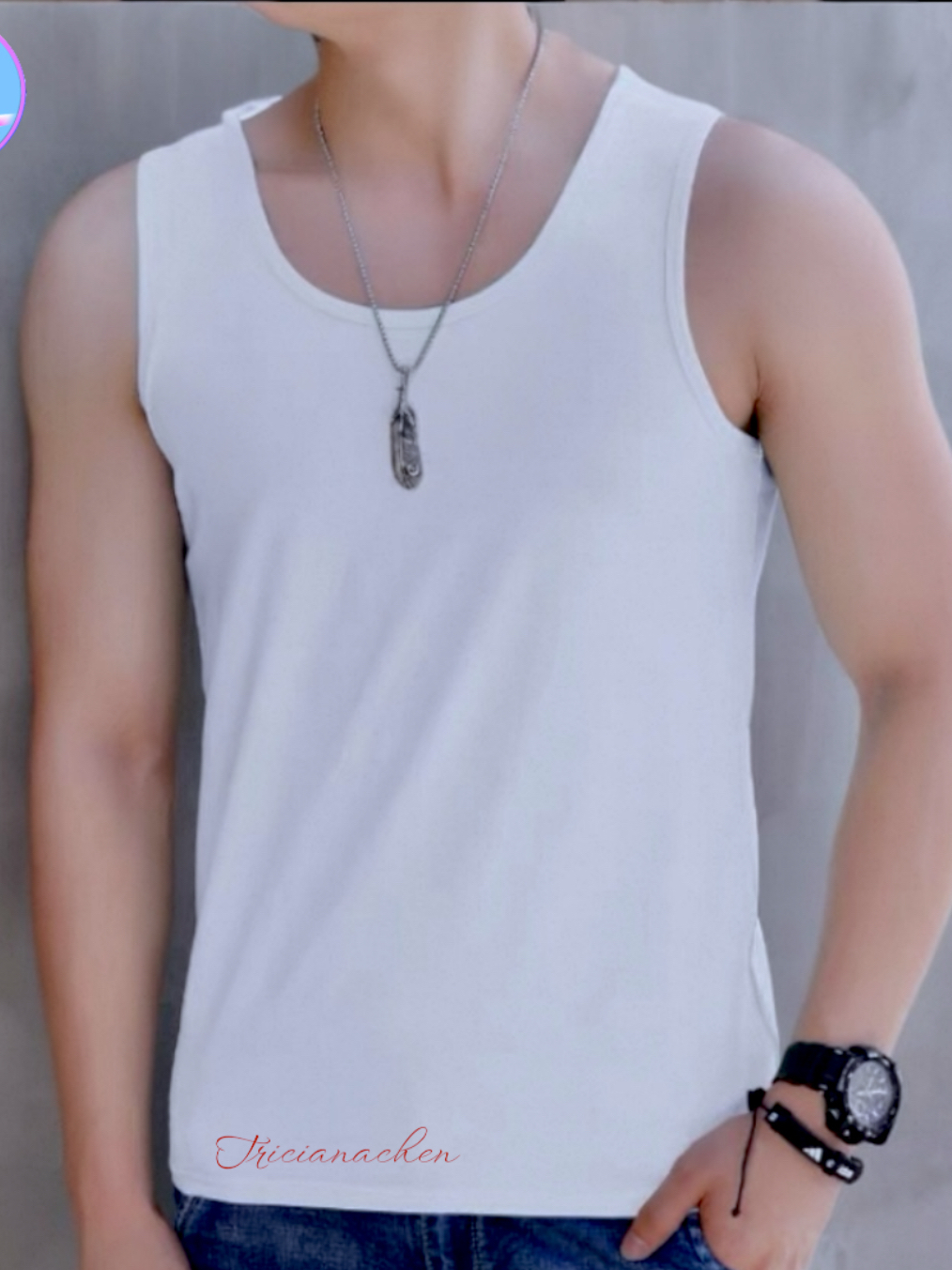 Plain Sando for Adult Men Top Tanks Cotton Mens Sando for Men Plus Size ...