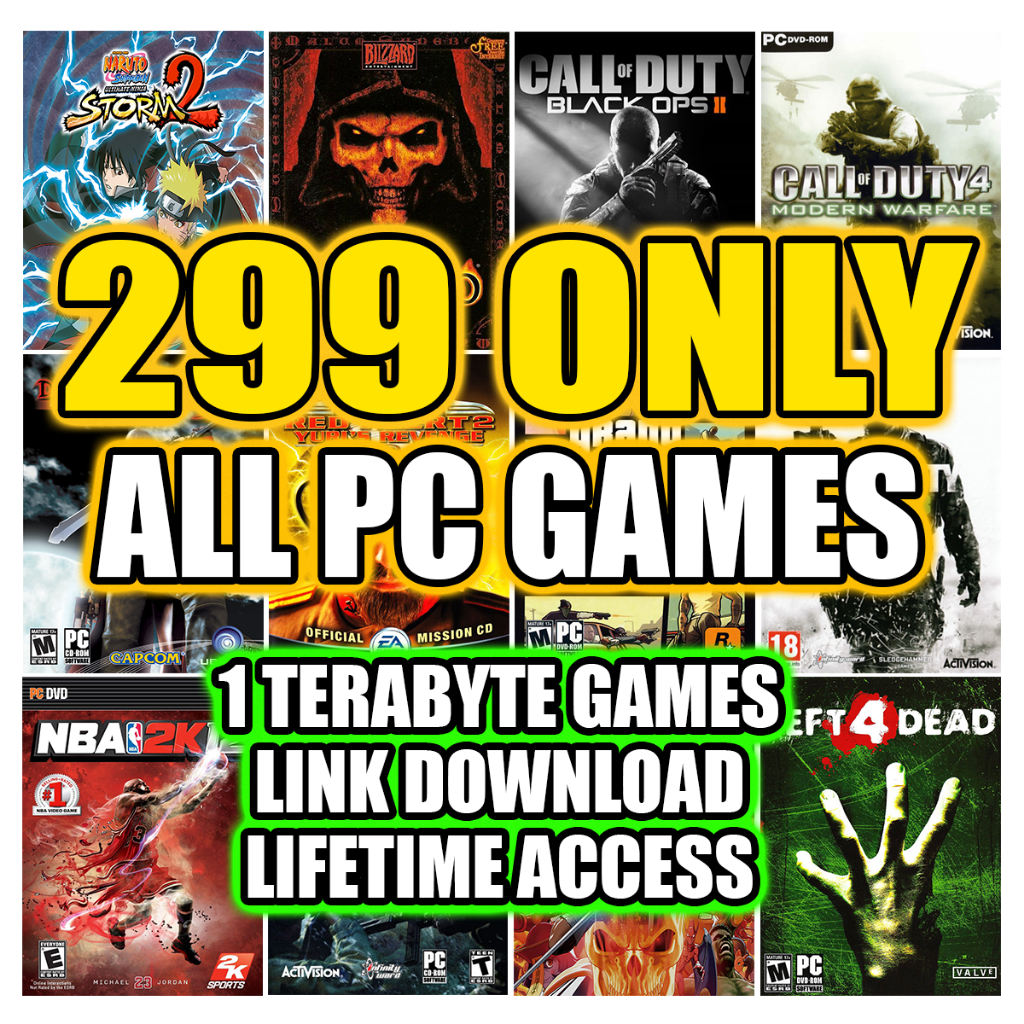 PC Games All PC Games Collection Download | Shopee Philippines