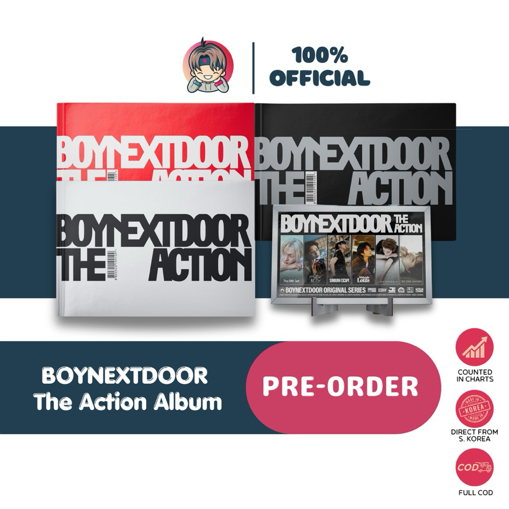 [PRE-ORDER] Sealed BOYNEXTDOOR The Action Album | Shopee Philippines