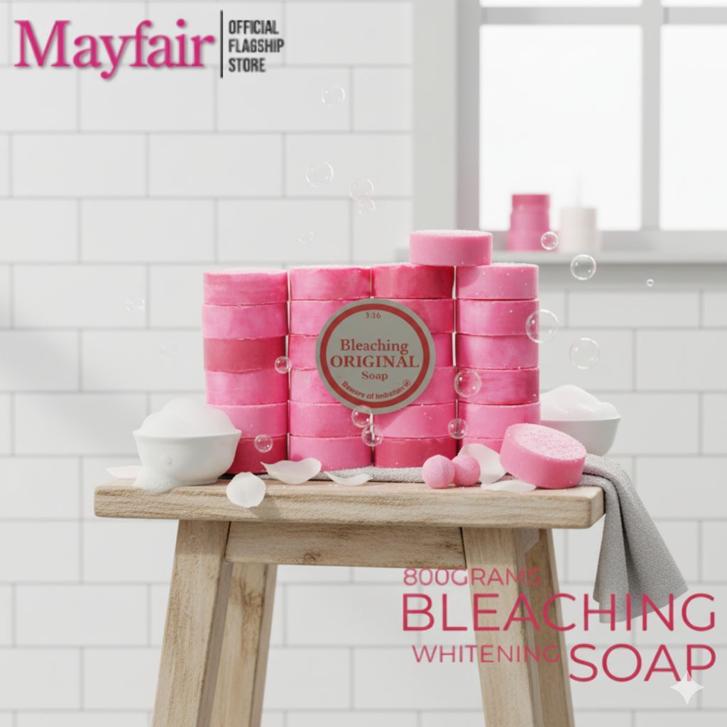 Bleaching Soap 10x Whitening Advance Original By Mayfair 800g 20pcs ...
