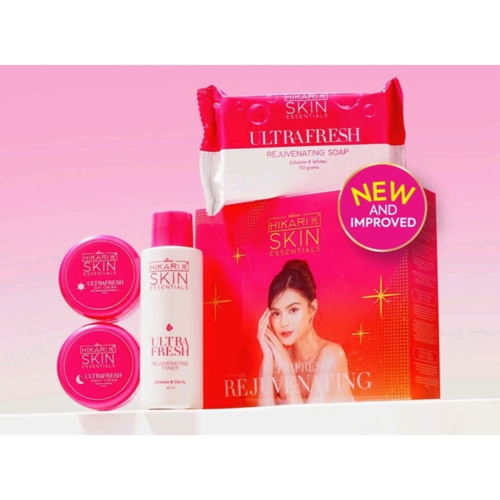 NEW HIKARI ULTRAWHITE REJUVENATING SET | Shopee Philippines