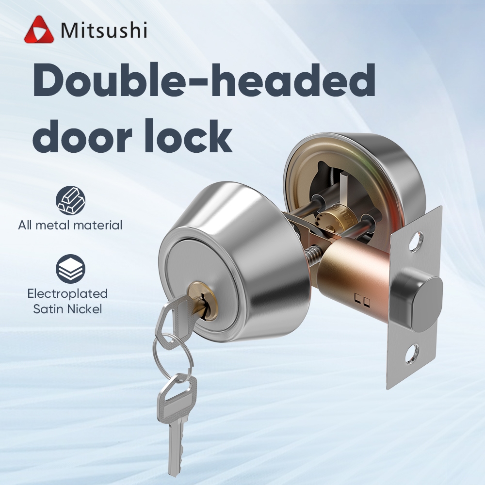 Mitsushi Single or Double Door Lock Inside and Outside Circular ...