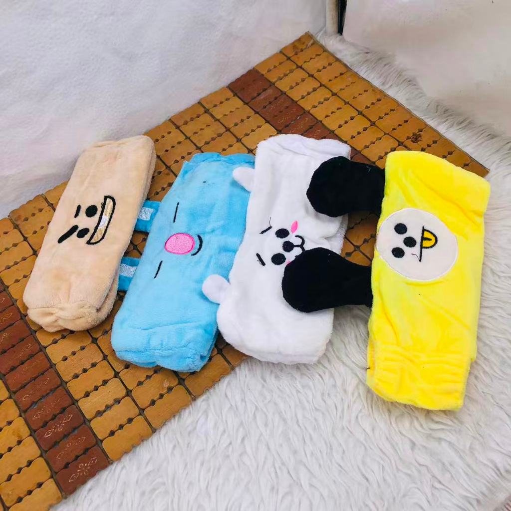 Kpop BTS BT21 Bangtan Boys Sleep Eye Mask Jimin TATA Chimmy | Shopee ...