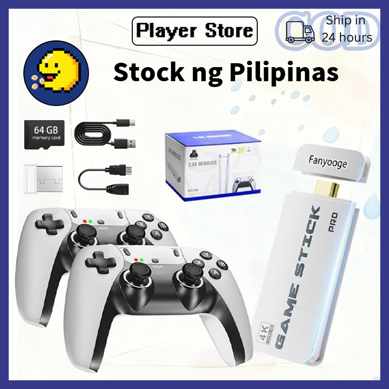 M15 Game Console 3D 4K HD Gaming Stick 20000+Games Dual Wireless ...