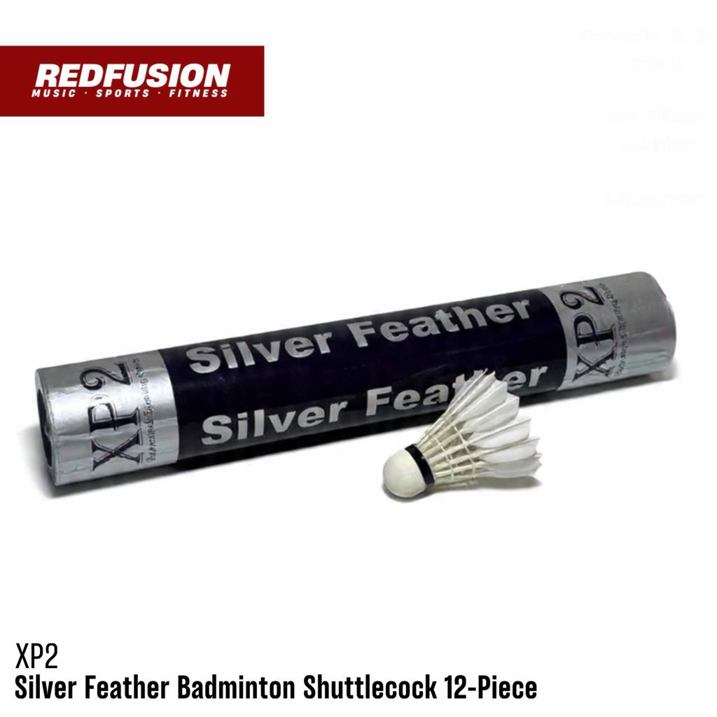 XP2 Silver Feather Badminton Shuttlecock 12's | Shopee Philippines
