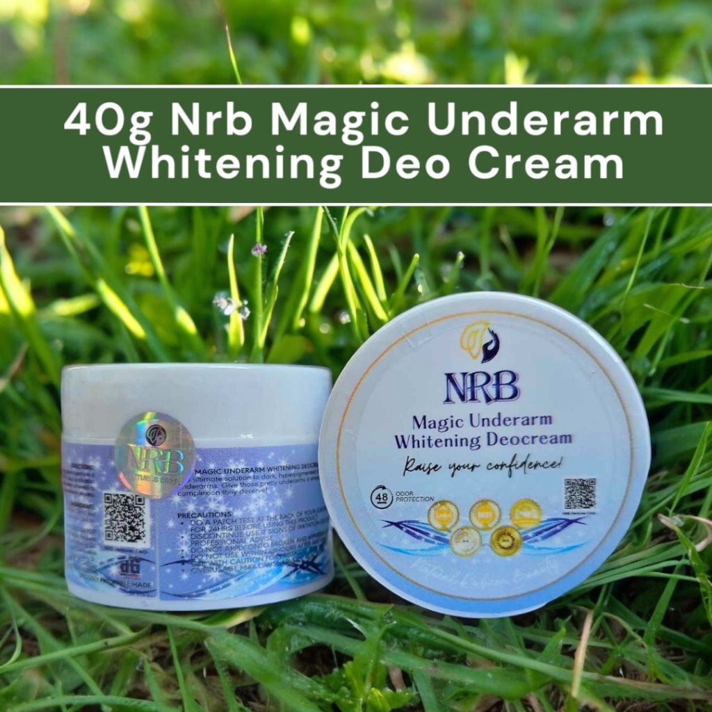 NRB Magic Underarm Whitening Deo Cream 40g Whitens Underarms & Fights ...
