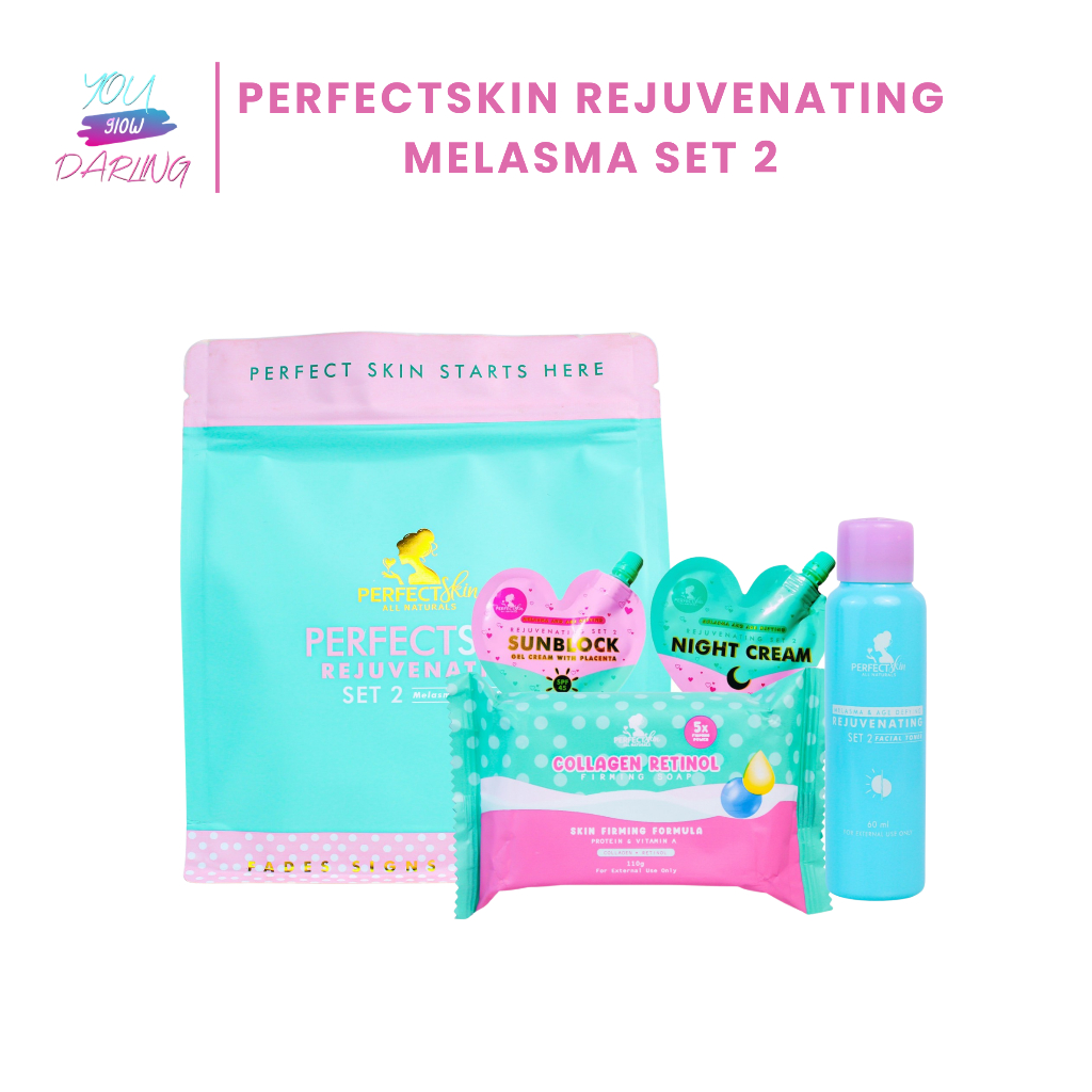 Authentic PERFECT SKIN Rejuvenating Melasma Set 2 Age Defying Whitening ...