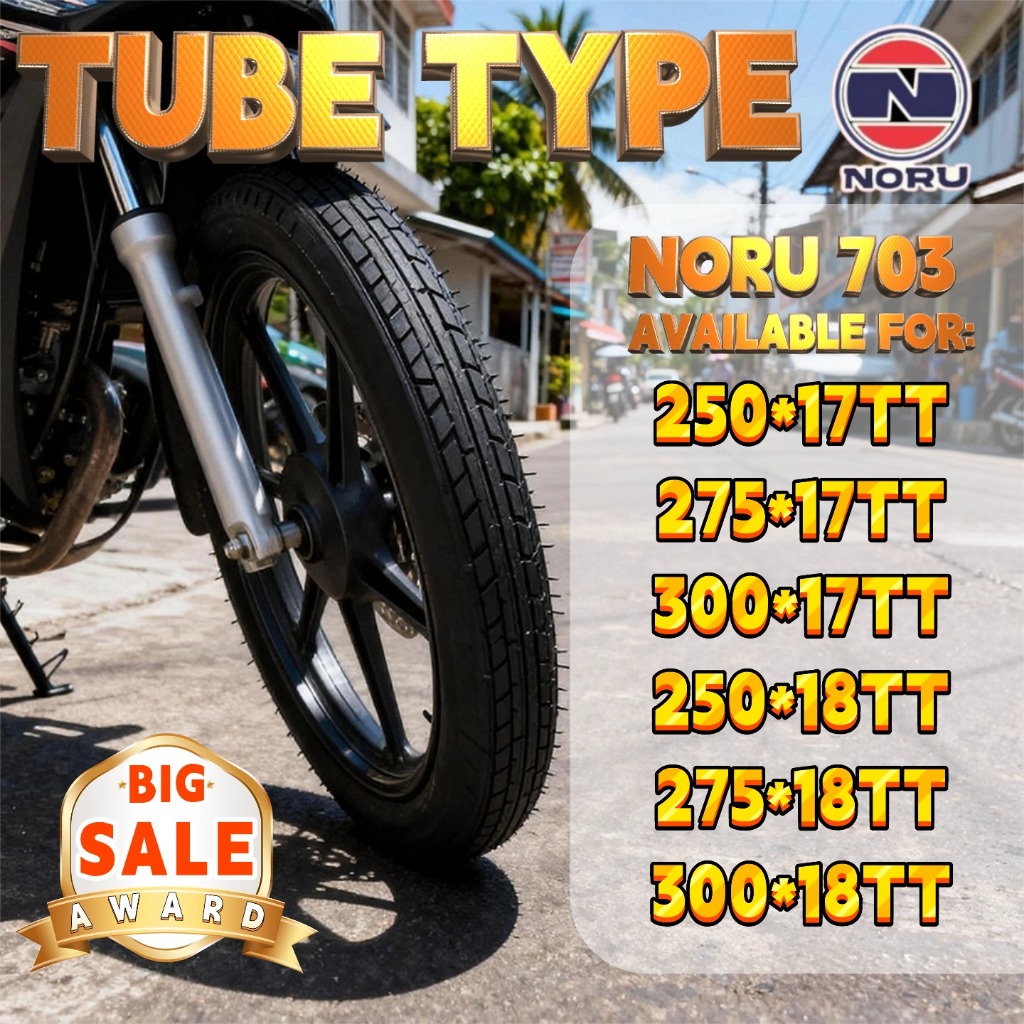 TIRE TT Noru Tire 703 DAILY USE,ALL TERRAIN, DURABLE, 17TT/18TT ...