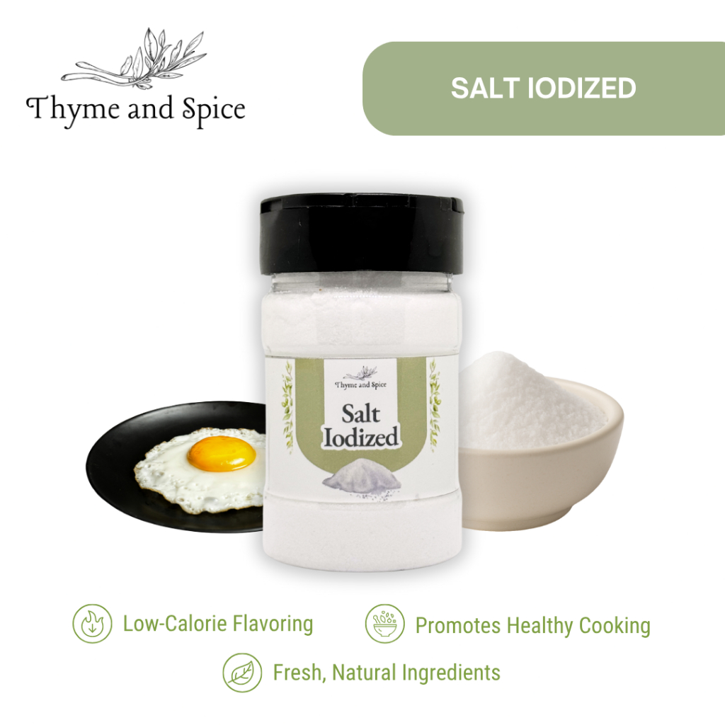 [SHAKER BOTTLE] Iodized Salt 25G 50G 130ML Spice️ Herbs Seasoning THYME ...