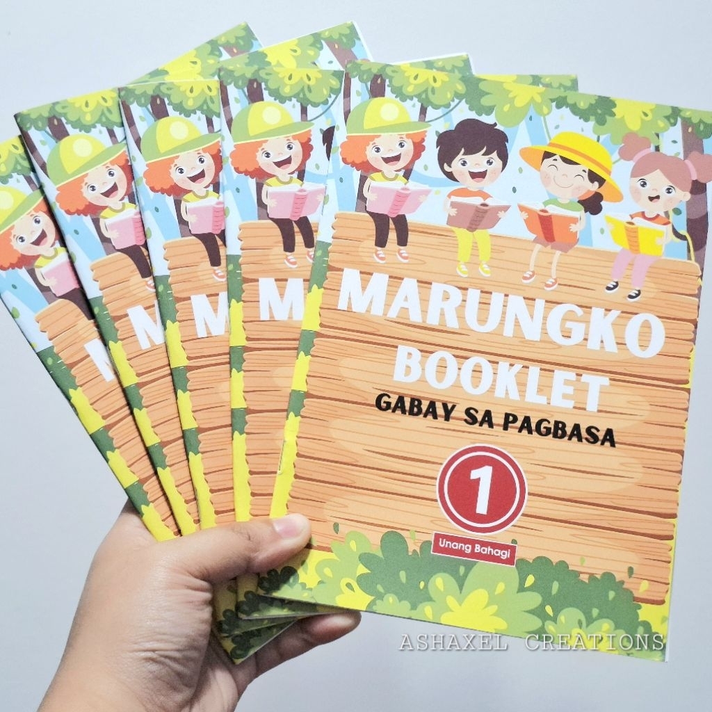 Marungko Booklet - Gabay sa Pagbasa Set 1-5| Reading Book for Kids ...